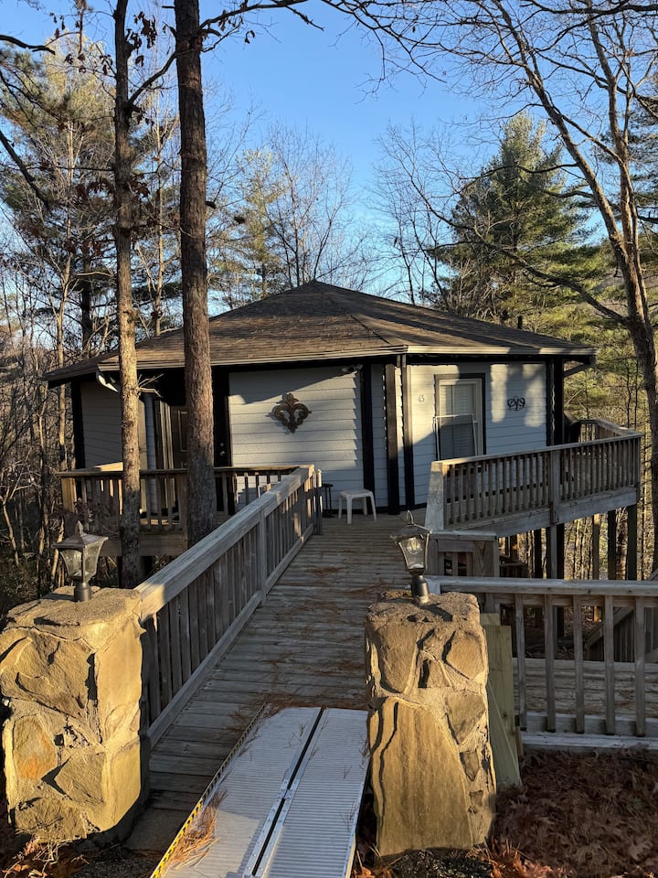 Unique Octagon Cabin,  Private And Peaceful - Dillard, GA