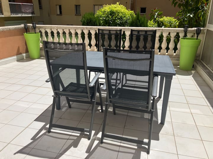 Appartement Climatisé Grande Terrasse - Èze