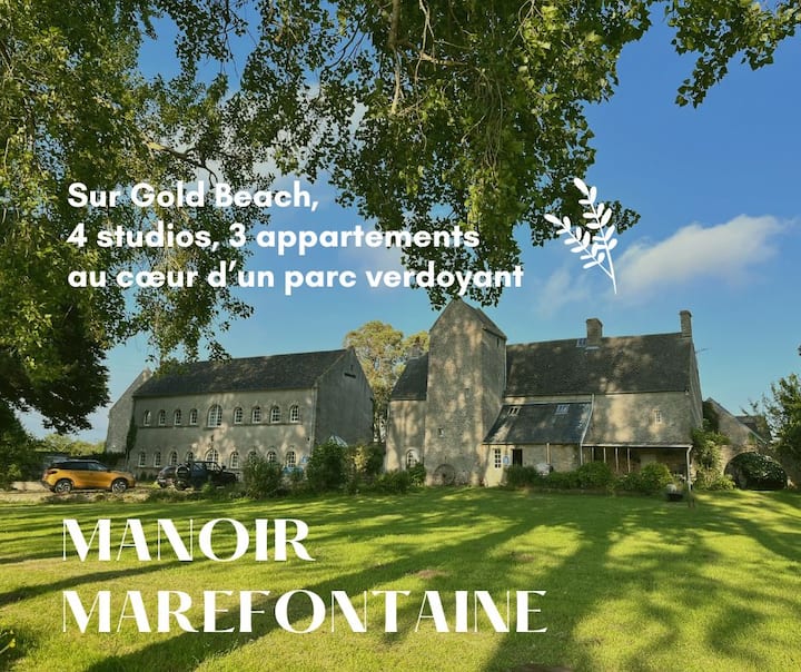 Manoir Historique Plages Du Débarquement Goldbeach - Ranska