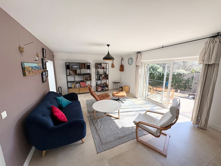 Valbonne Villa 4 Chambres 9 Pers Piscine Parking - Juan-les-Pins