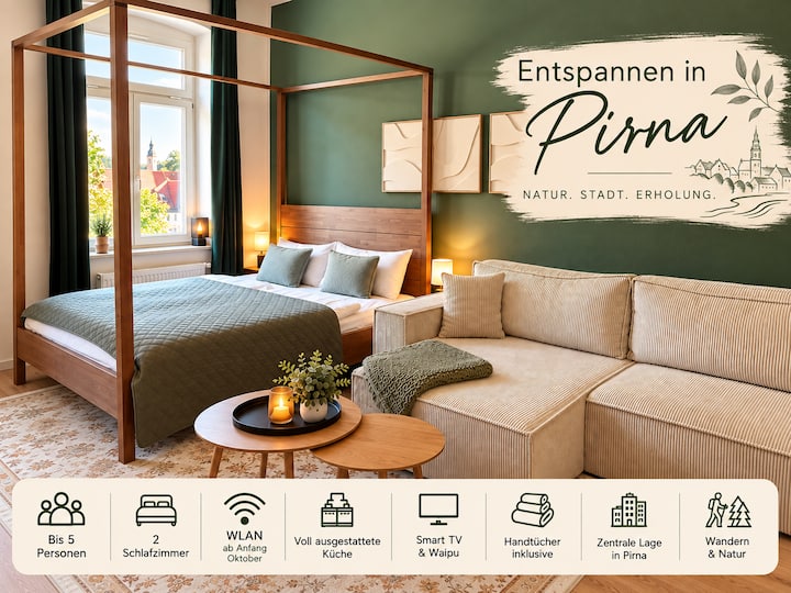 Elboase Design-old Town | Parking | Sleeps Up To 5 - Pirna