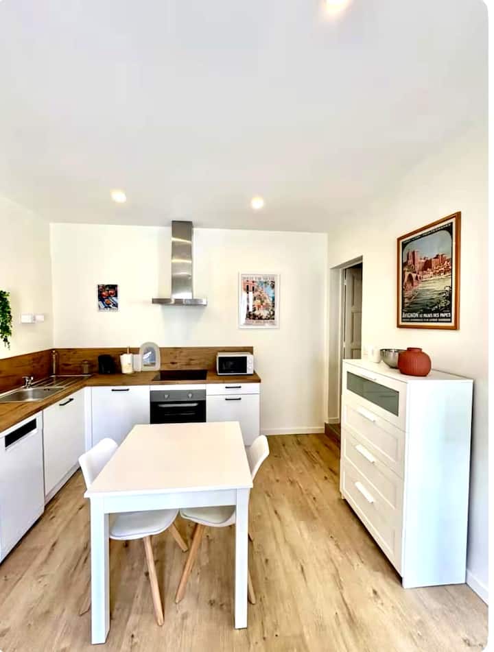 Paradis Blanc - Lumineux - Proche Centre - Wifi - Avignon