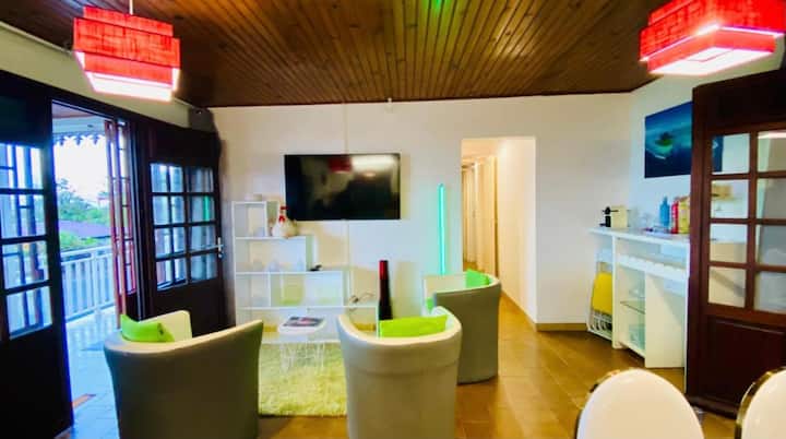 Villa Louisiane -Vue Sur La Baie - Martinica