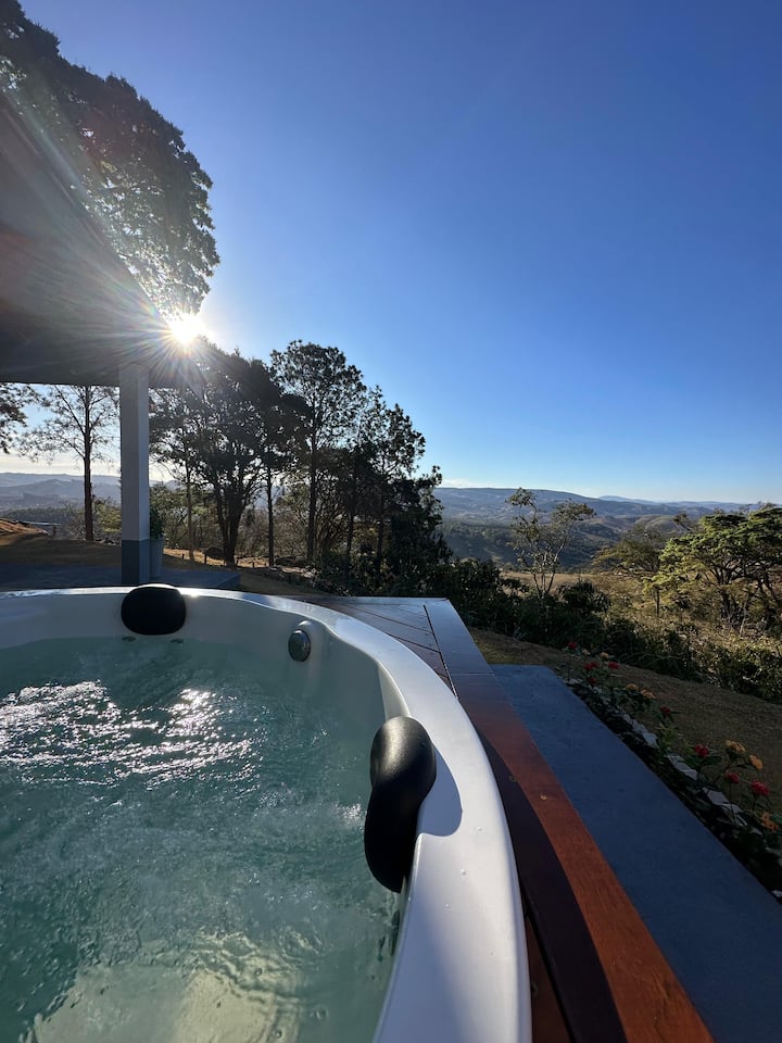 Casa De Campo Com Jacuzzi- Paraíso Das Montanhas - Socorro