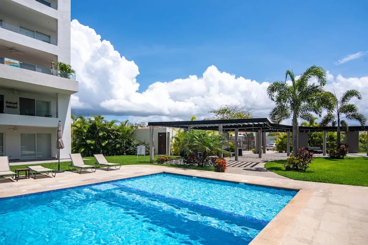 Flamingos Con Alberca Climatizada Moderno Piso 8 - Bucerías