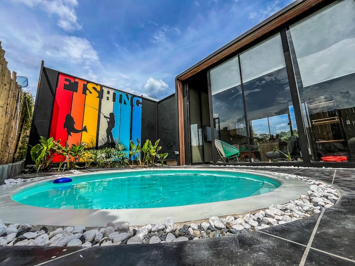 G1 Village | Cabaña Modular #2 Con Pisicina Priv. - Ibagué