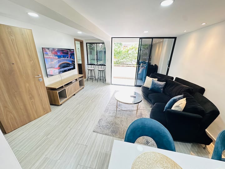 Moderno Apto En El Corazón De Manila – Poblado - Medellín