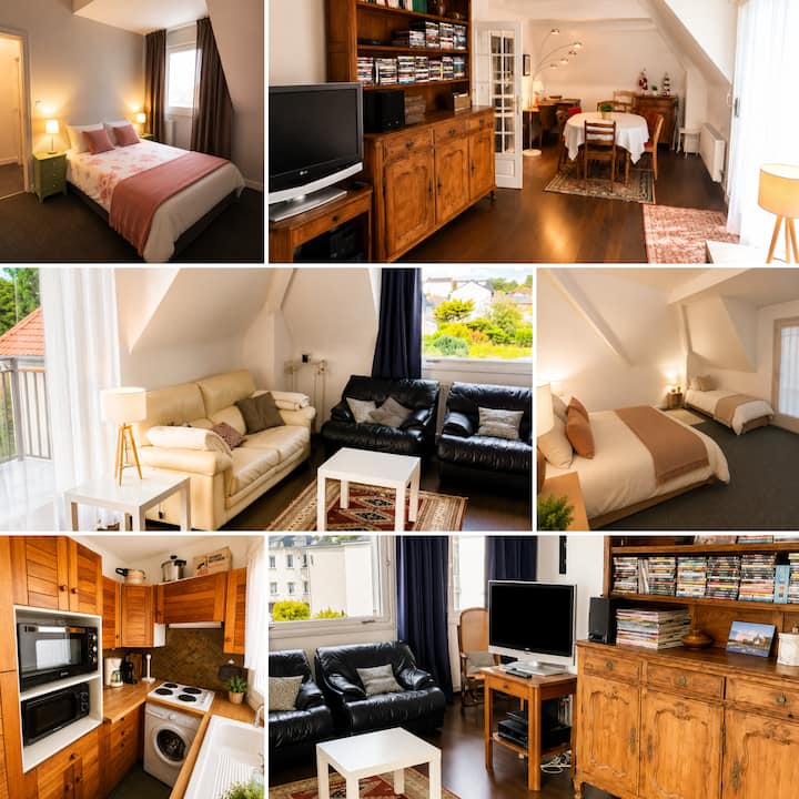 Grand Appartement Lumineux, Proche Mer - Le Pouliguen