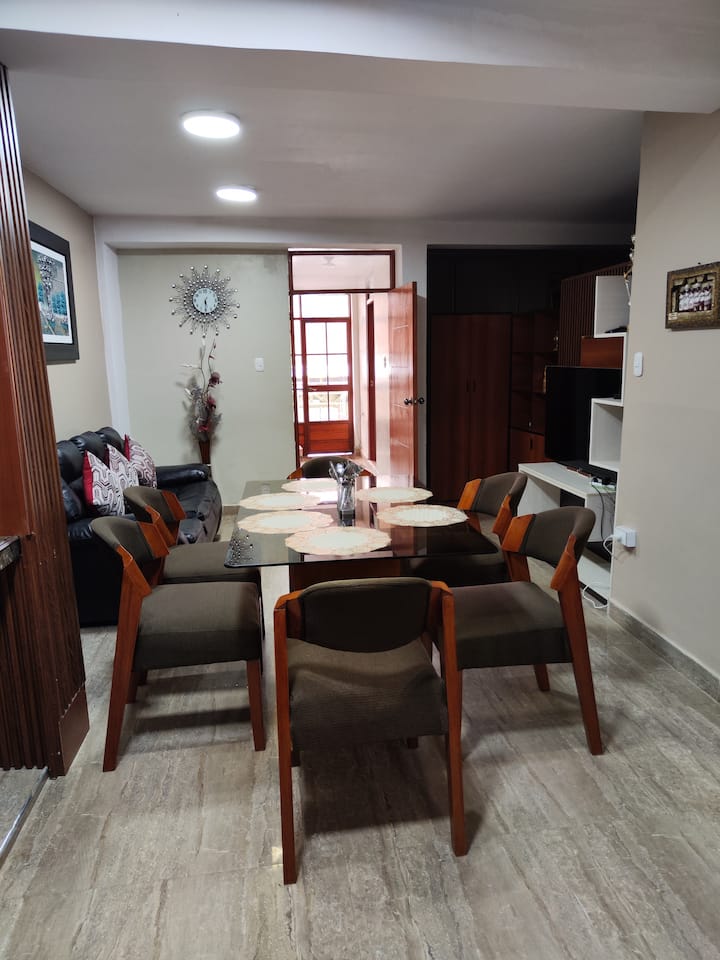 Amplio Depa 4 Habit Matri, 2 Baños, Cocina Comedor - Chachapoyas