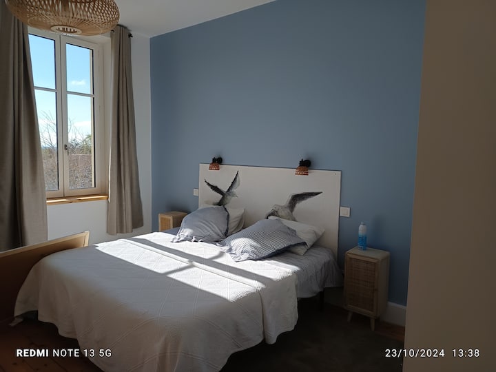 Chambre D'hôtes Bleue Pour 2 A 4 Personnes - Île d'Oléron