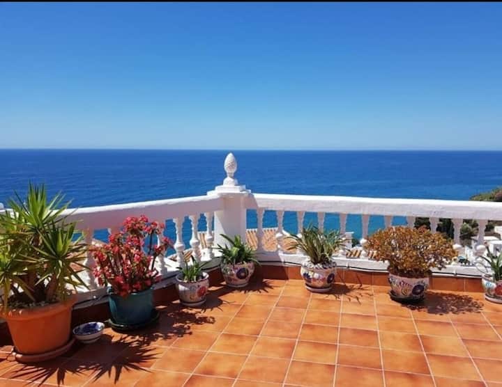 Nerja-spacious Apartment With Seaview - Frigiliana