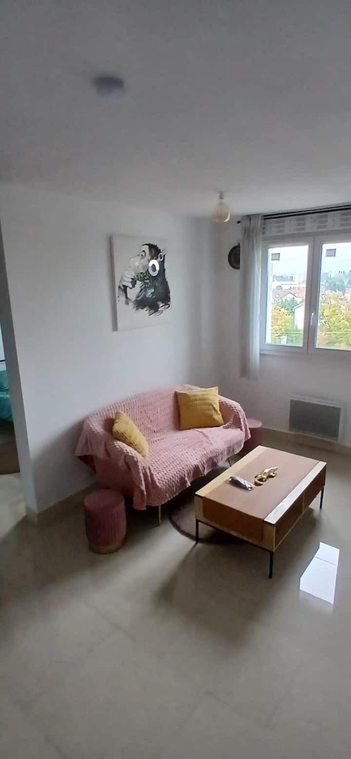 Cosy F2 à 20 Min Du Centre De Paris Parc Des Expo - Sevran