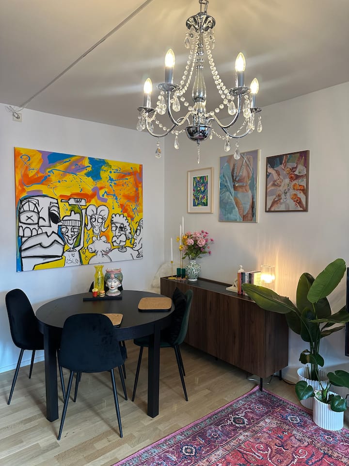 Central, Modern 1-bedroom Apartment In Grünerløkka - Oslo