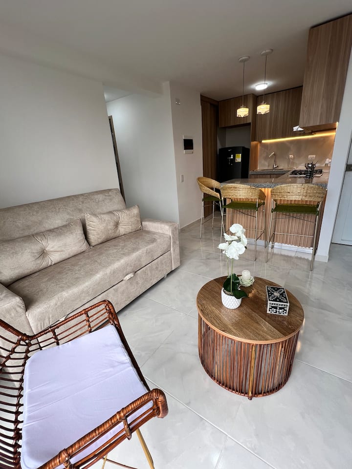 Diseño Y Comodidad | 2 Hab En Gran Ubicación - Floridablanca