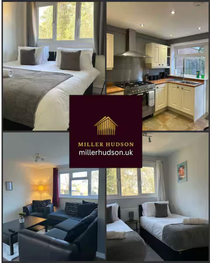 Maison-large-salle De Bain Privée-vue Sur Parc-car - Crawley