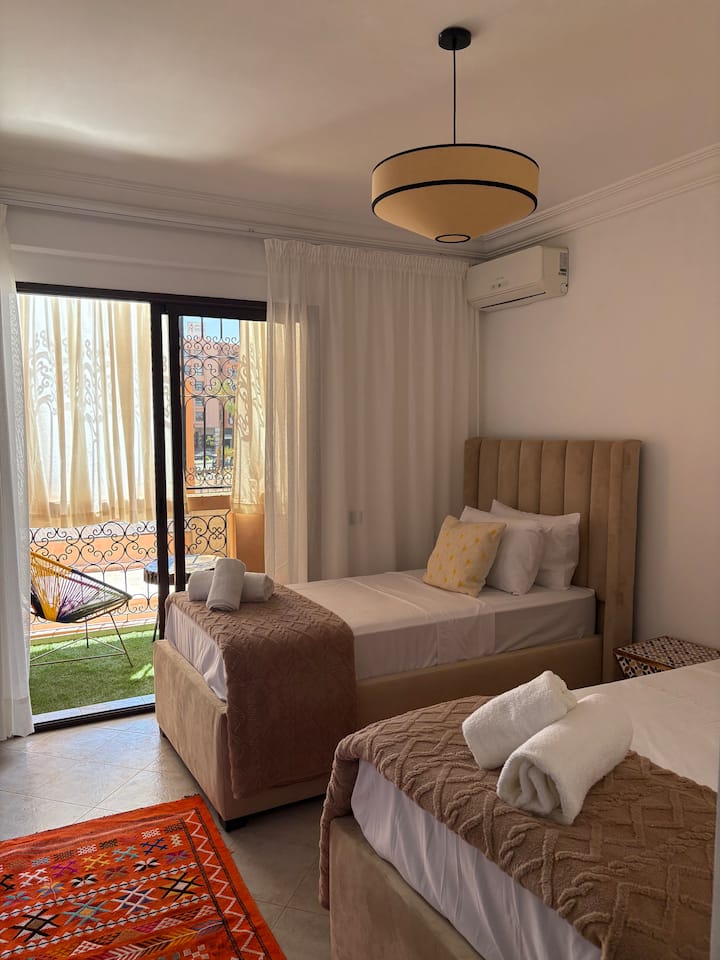 Cozy & Trendy Flat In Perfect Location - Marrakesch