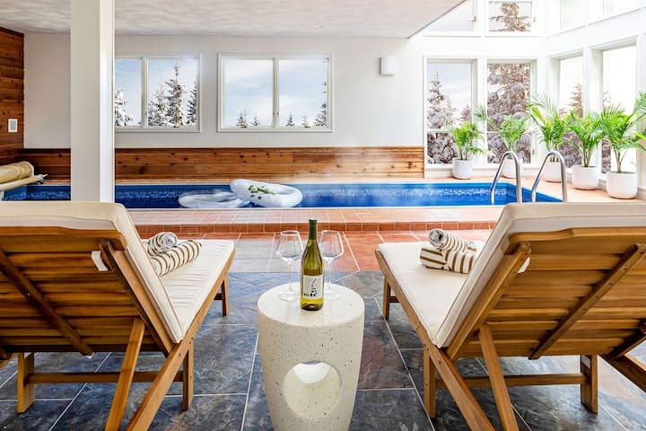 Luxurious 3bdrm With Indoor Heated Pool Year Round - Chenango Valley State Park, Chenango Forks