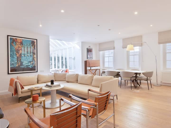 Chic 1 Bedroom Flat In Cadogan Square With Terrace - Chelsea