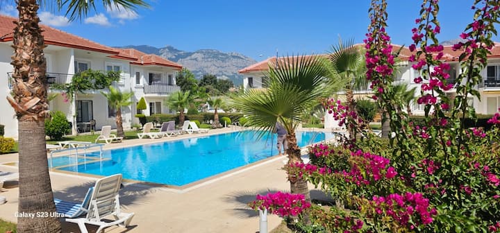 500 Meters To The Beach 2+1 Apartment With Pool - Çamyuva