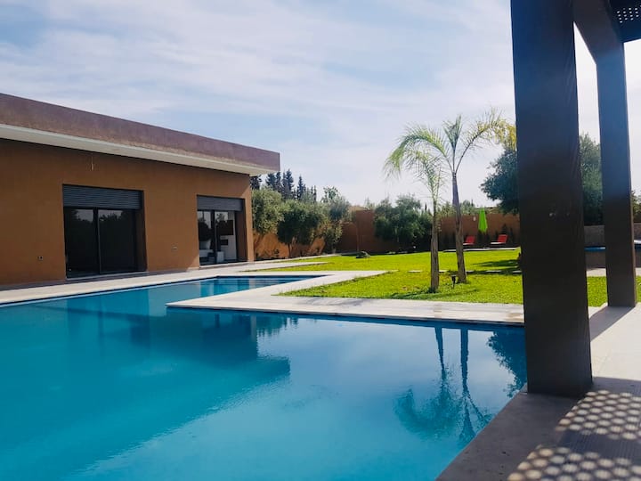 Villa Moderne Avec Piscine - Agafay
