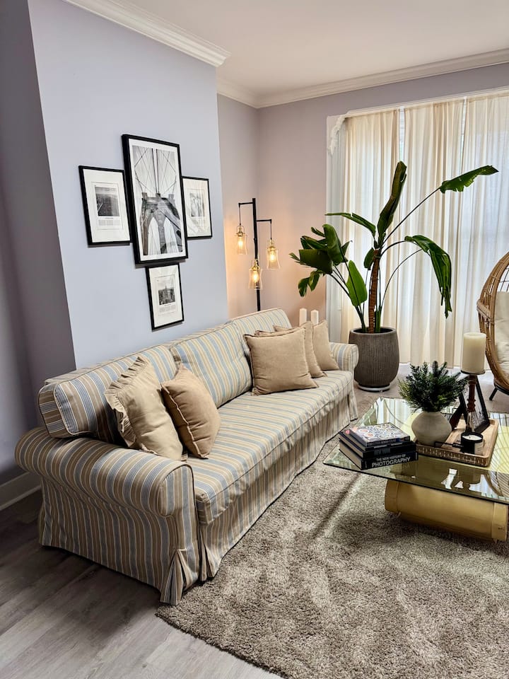 Modern 3br, 18-min Train To Nyc - Newark, NJ