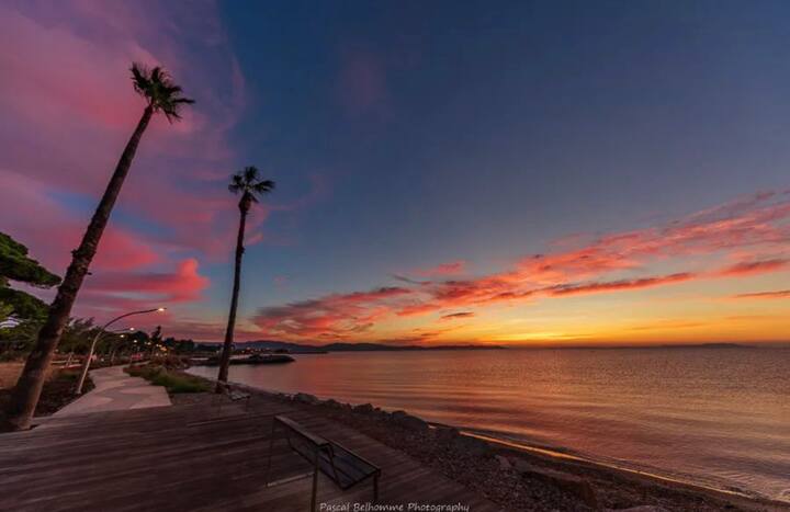 T2 Cosy à 250m De La Plage - Hyères