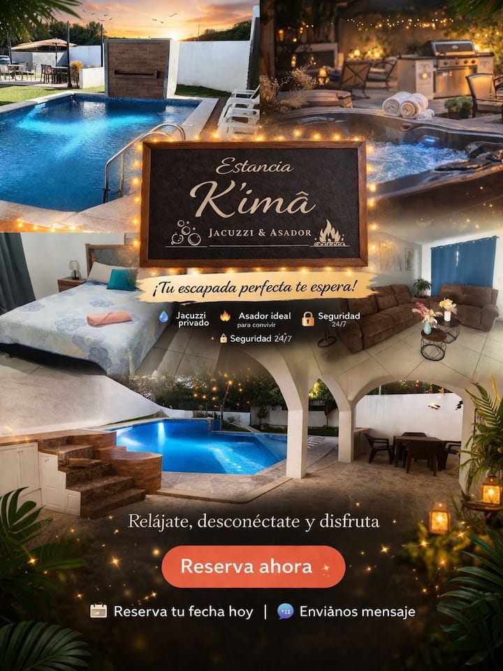 Estancia K’imā Jacuzzi & Asador - Ciudad Valles