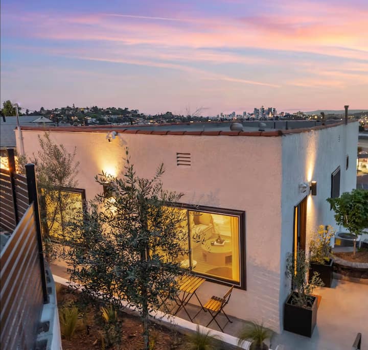 Dtla Skyline Views+hot Tub • Stylish La Getaway! - Skid Row - Los Angeles