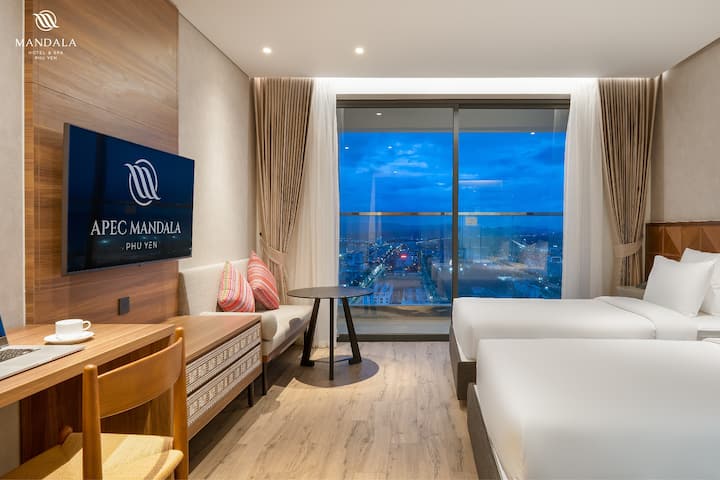 Stunning 32m2 Apartment – 2br  Sea & City Views - Phú Yên