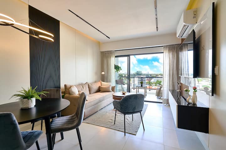 Apto 2brd. A Pasos De Blue Mall/gym And Pool - Santo Domingo