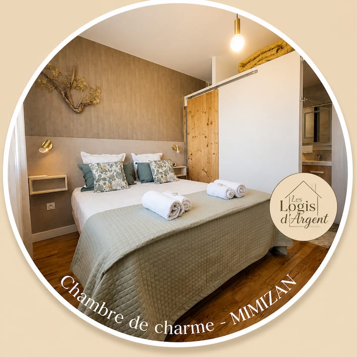 Chambre Type Hôtel, Spa, Sauna - Mimizan
