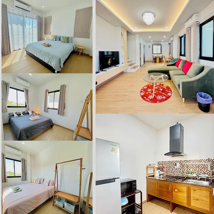 My Home@kku/3 Bedrooms/6 Guests - Khon Kaen