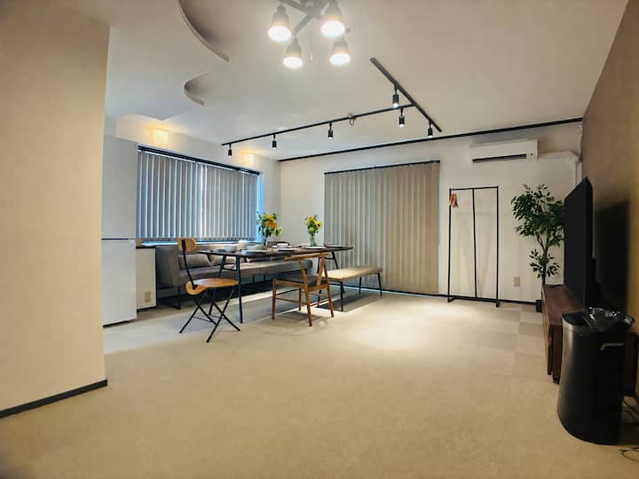 Spacious 86㎡｜8 Guests｜7min To Shinjuku - Shinjuku City