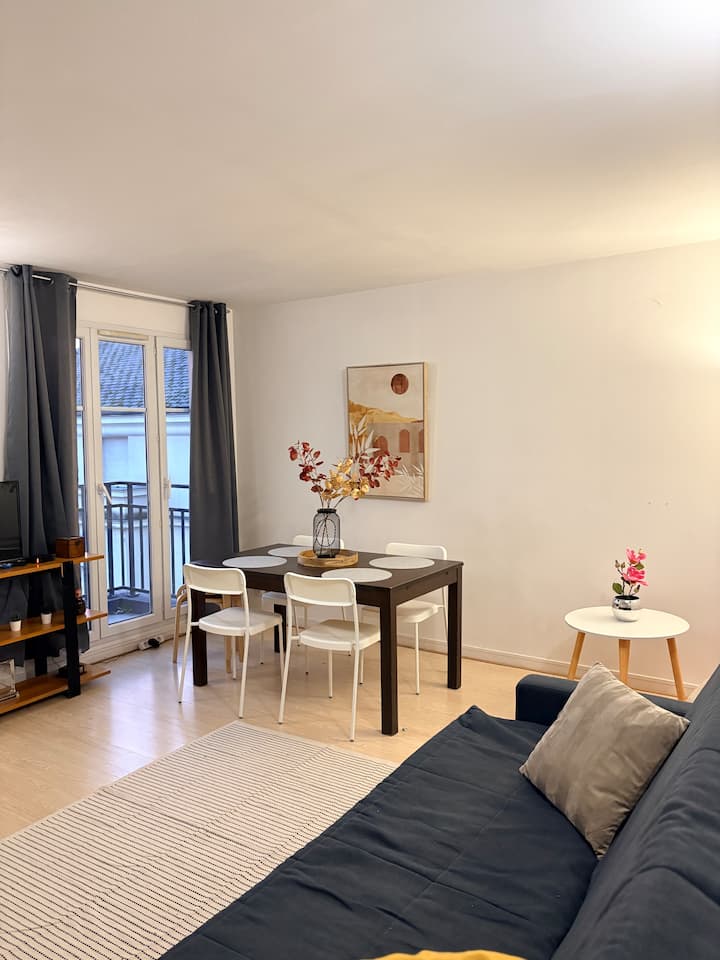 Disney Family/friends Apartment/ 1 Minute From Rer - Disneyland Paris