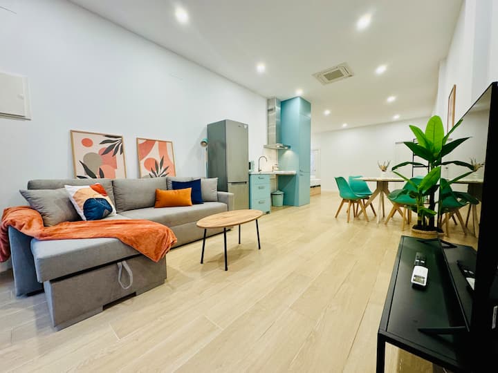 Wide & Beautifull Flat Near Historic Center - Valencia