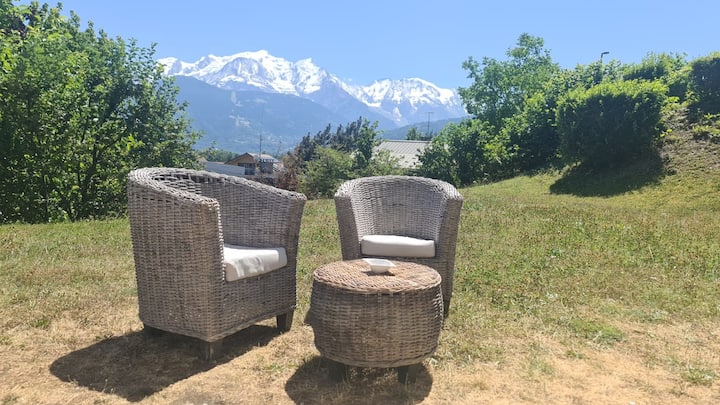 Appartement Face Au Mt-blanc Rénové à Neuf. - Sallanches