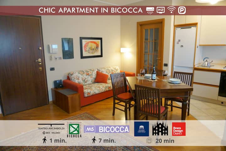 [M5 Bicocca/arcimboldi -Easy To Brera] Daini 4 Apt - Monza