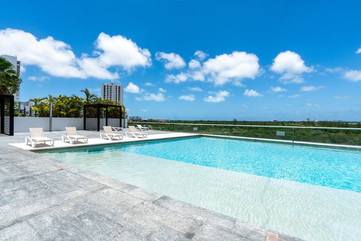 1501 Malecon Deluxe Suite Best Location In Cancun - Cancún