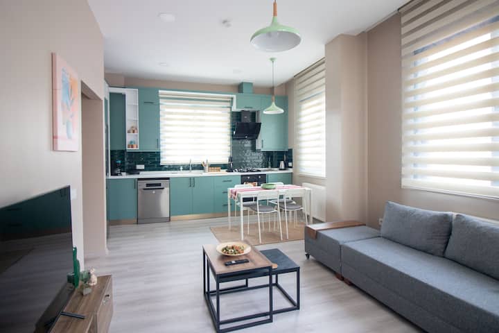 Beautifully Designed 3br 2ba Duplex In Kemerburgaz - İstanbul