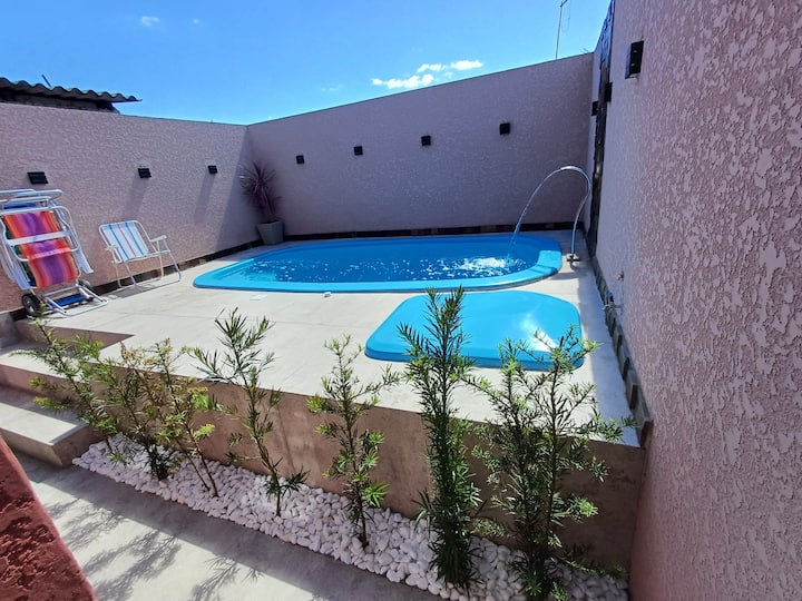 Casa Climatizada Com Piscina 370m Praia Matinhospr - Matinhos
