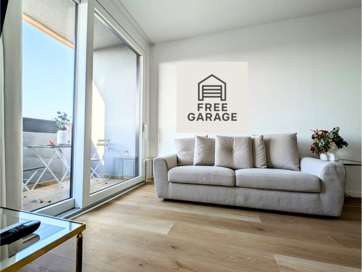 Panoramic Attic With Free Garage Parking & Balcony - San Giacomo