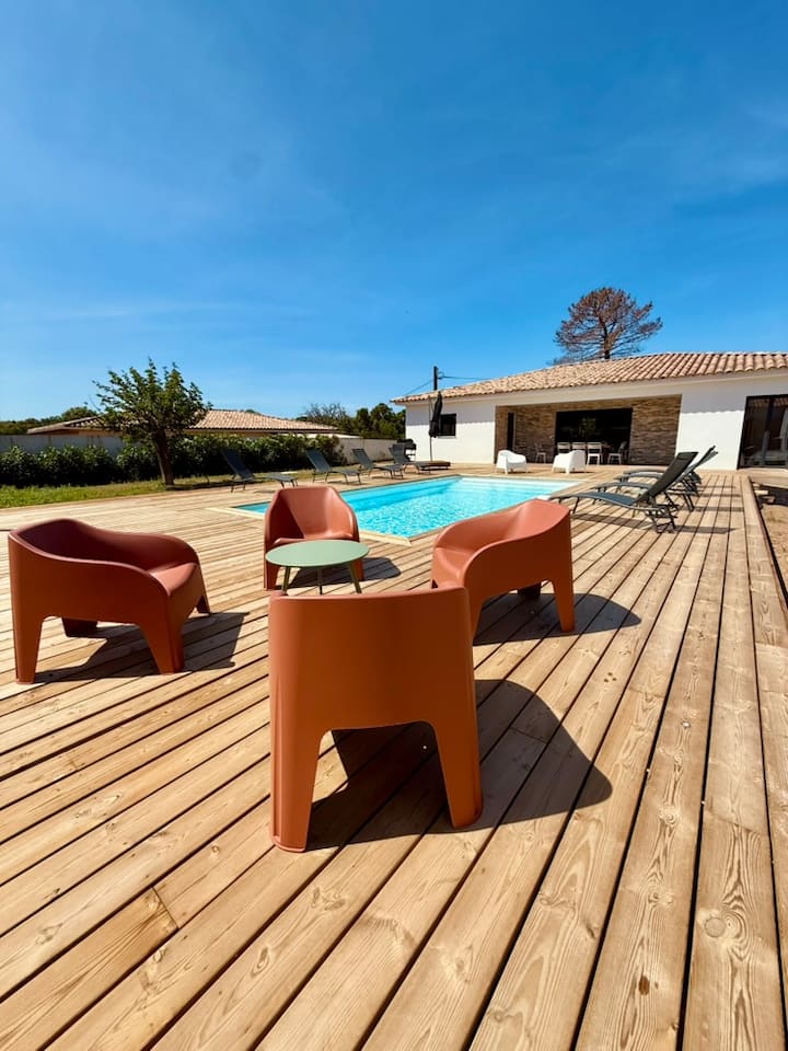 Villa Manora 8p Piscine Privée - Figari