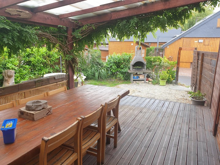 Chalet Résidence Piscine Tennis - Cabourg