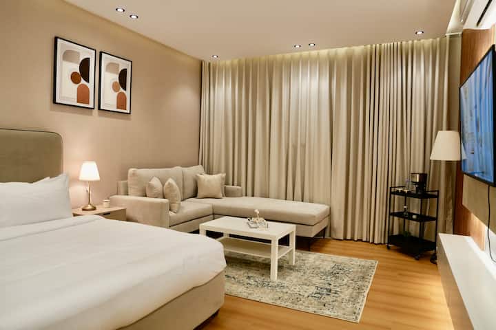 استديو مودرن انيق بطابع فندقي5 - 리야드