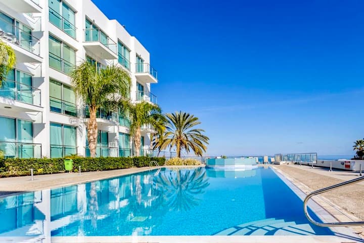 Beachfront Seaview Apartment - Protaras