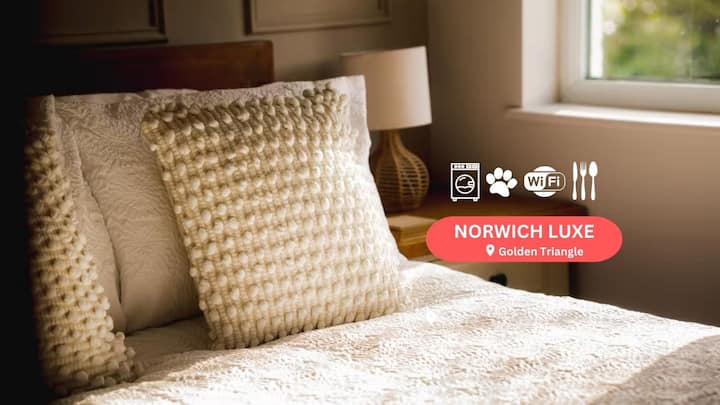 Norwich Luxe Stay - Great Location - Norwich