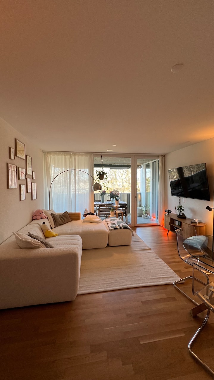 Moderne Wohnung Nahe St. Jakob - Bâle