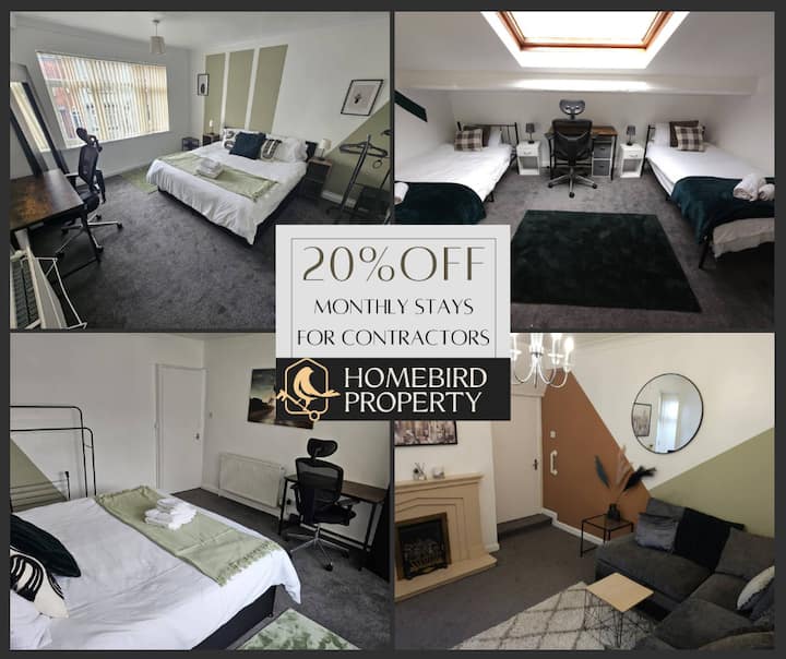 10% Off Weekly Stays | 10 Guests | Free Parking - Leeds