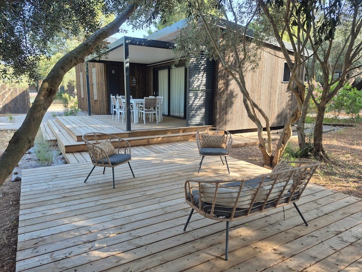 Cap D'agde Chalet Prestige Calme Piscine Plage - Marseillan