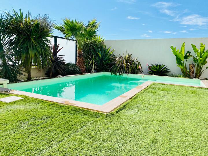 Villa Piscine Clim Pétanque - Narbonne